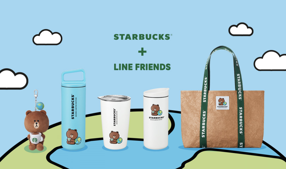 購物｜星巴克推出Starbucks® X LINE FRIENDS系列商品 與您一同慶祝Earth Month擁抱綠色生活 | 犀利微雜誌 ...